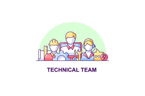 Technical Team Creative UI Concept Icon Graphic By Bsd Studio Creative Fabrica