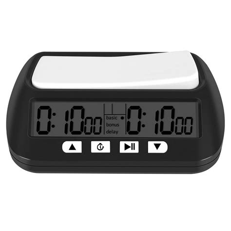 Chess Clock Digital Chess Timer And Game Timer 3 In 1 Multipurpose Portable Professional Clock