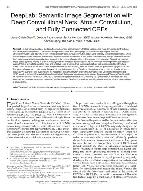 ref 6 deeplab semantic image segmentation with deep convolutional nets