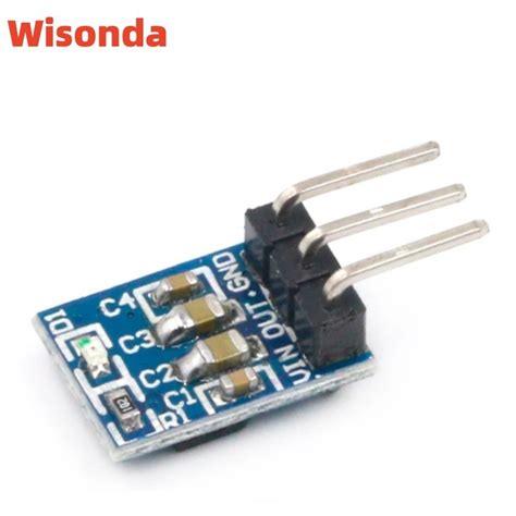 โมดูลพาวเวอร์ 5v เป็น 33v คุณภาพสูง สําหรับ Dc Dc Step Down Ams1117