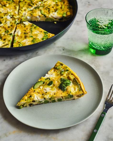 Trader Joes Frozen Green Foursome And Goat Cheese Frittata The Kitchn