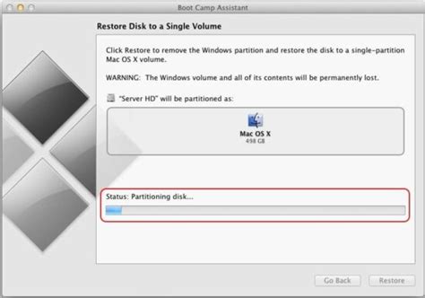 how to remove windows boot camp partition from mac