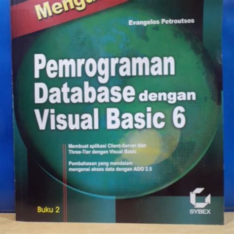 Jual Menguasai Pemrograman Database Dengan VISUAL BASIC Buku Shopee Indonesia
