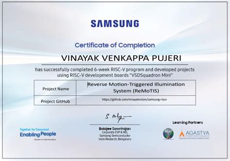 risc v embeddedsystems vlsi processordesign compilerdesign… vinayak venkappa pujeri