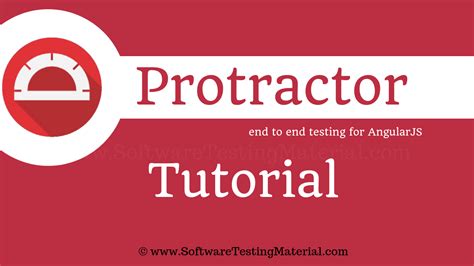 How To Set Up Protractor Protractor Installation