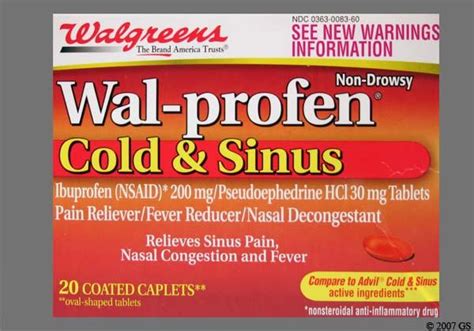 What Is Advil Cold And Sinus Goodrx