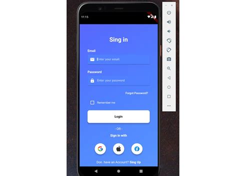 A Simple Login Ui Example For Flutter