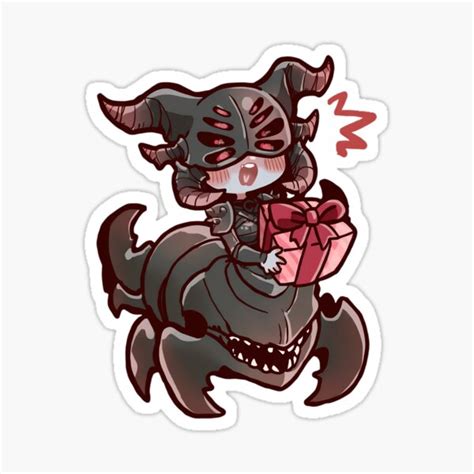 Chibi Sheoldred Shocked By A Sweet Surprise Sticker For Sale By Theartsculptor Redbubble