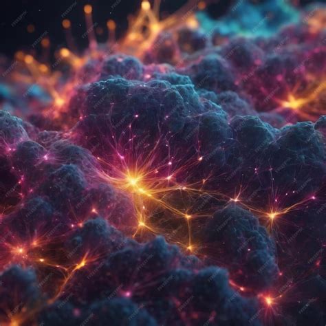 Premium Photo Abstract Science Background With Particles And Plexus