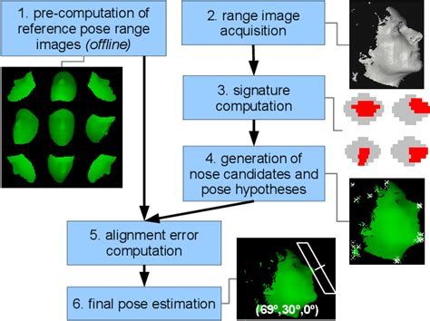 Figure 1 From Real Time Face Pose Estimation From Single Range Images