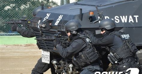 경찰특공대 대테러 훈련 경찰특공대 대테러 훈련