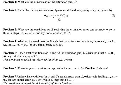 Solved Consider The Discrete Time Lti System State Space