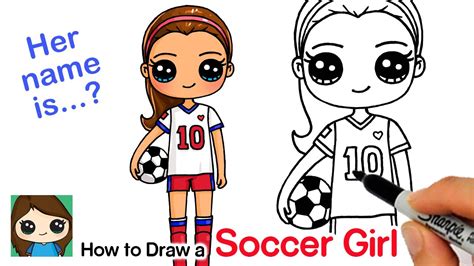 How To Draw Soccer Player