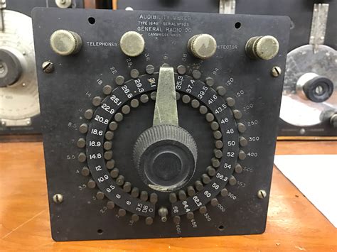 Audibility Meter Type 164b New England Wireless And Steam Museum