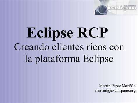 Pdf Eclipse Rcp Uajtechuaesj2ee2003 2004moduloscrswtpdf