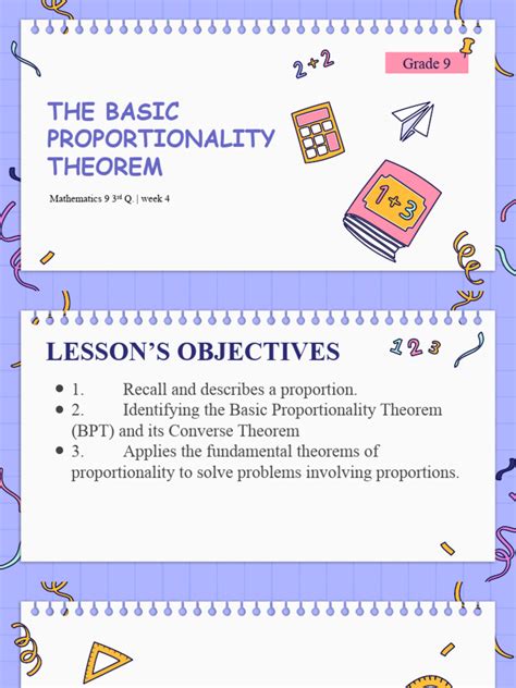 basic proportionality theorem pdf theorem mathematics