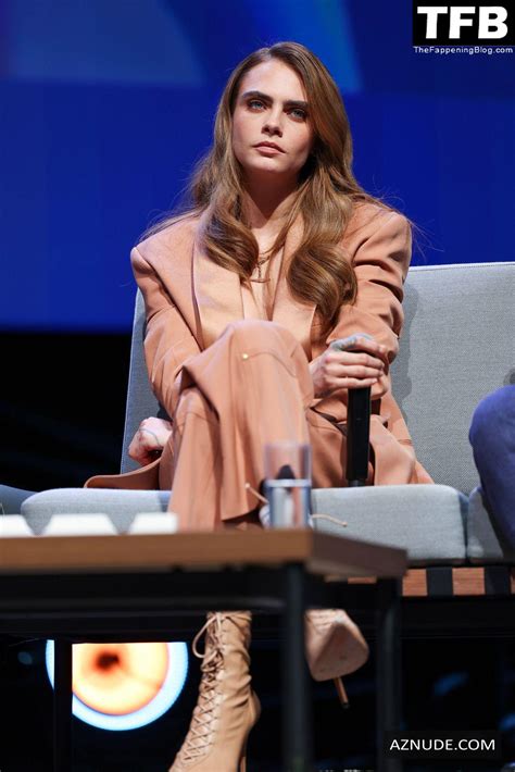 Cara Delevingne Sexy Seen Flaunting Her Hot Figure At The MIPCOM Presenting Planet Sex In Cannes