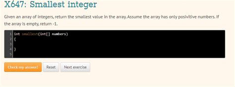 Solved X646 Largest Integer Given An Array Of Integers