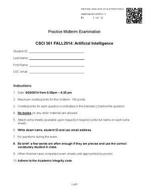 HW Description Homework CSCI Fall Foundations Of Artificial Intelligence