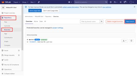 Gitlab Getting Started Websoft9