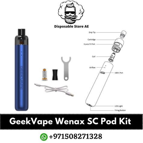 Best Geekvape Wenax Sc Pod Kit Price In Dubai