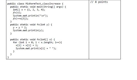 Solved Whats The Output