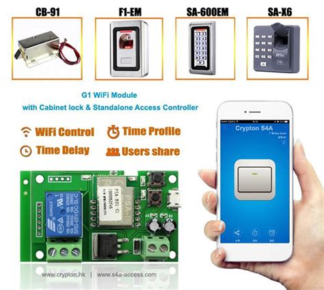 Wifi Access Control Module Support App 2g 3g 4g To Unlock Oem