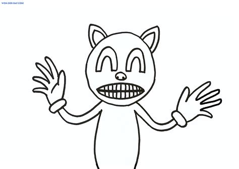 Trevor Hendersonson Cartoon Cat Coloring Pages Fun Printable Adventures