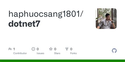 github haphuocsang1801 dotnet7