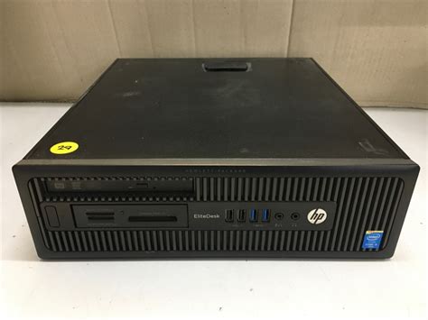 Desktop HP EliteDesk 700 G1 SFF No HDD Appears To Function