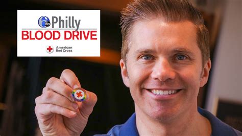 Adam Joseph Donates Blood For Second Time At Red Cross Blood Drive