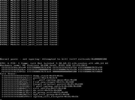 Xen Kernel SCSI WAIT SCAN Module Unix Linux Stack Exchange