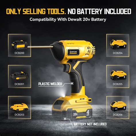 Cordless Plastic Welder 120w Plastic Welding Kit For