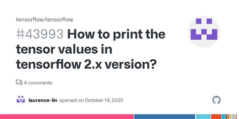Print Tensorflow Tensor Values A Quick Guide