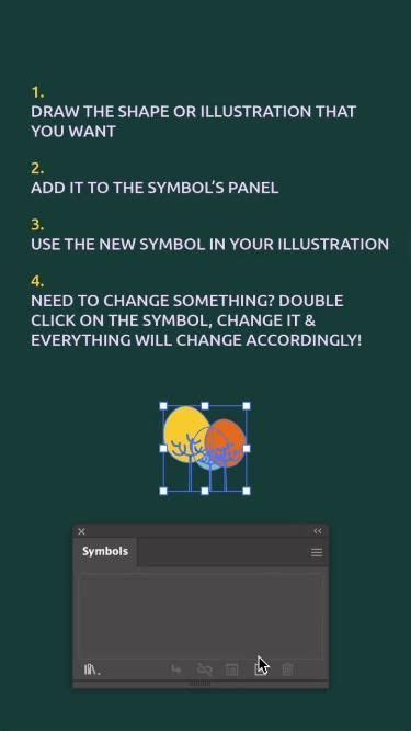 How To Use Symbols For Faster Workflow In Adobe Illustrator