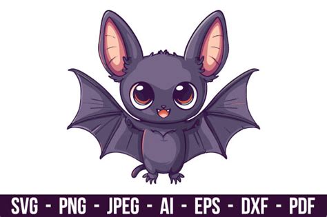 Sweet Bat Vector Svg Graphic By Svgdesignrocket Creative Fabrica