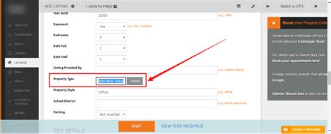 How Do I Change Property Type Of A Listing Ubertor Help Desk