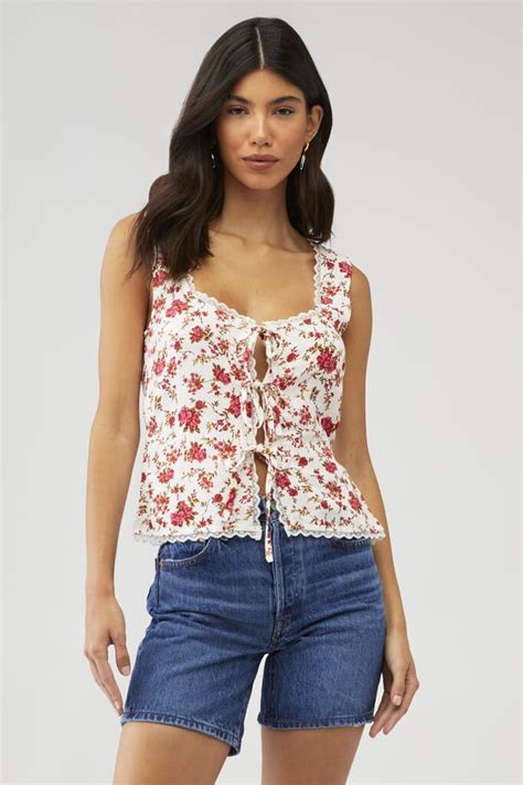 Show Me Your Mumu Mimi Top In Southern Roses Fashionpass