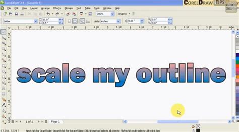 Outline Behind Fill Option In Coreldraw Basic Alex Galvezs Blog