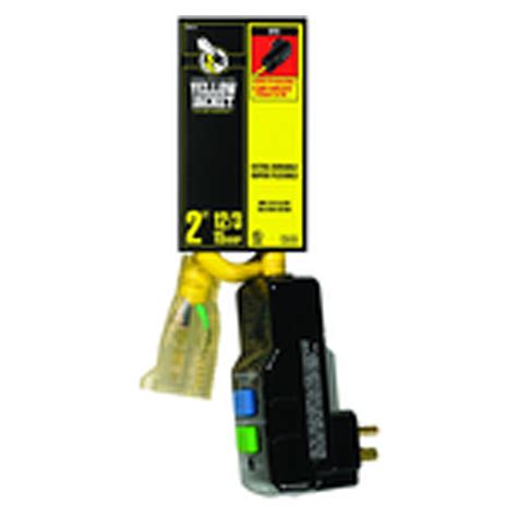 Ground Fault Circuit Interrupter Right Angle Male Plug ID KD602877