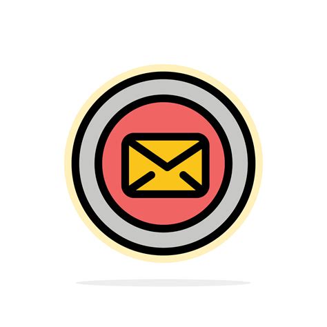 Chat Message Support Text Message Typing Abstract Circle Background Flat Color Icon 18022893