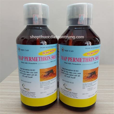Permethrin 50ec Thuốc Diệt Muỗi Côn Trùng Nhập Khẩu Anh Quốc