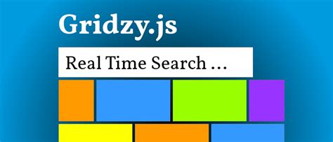A Search Field For Gridzyjs Ehtmlu