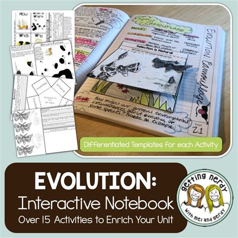 Science Interactive Notebook Evolution Natural Selection And Adaptation