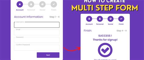 Elevate User Experience Step By Step Guide To Multi Step Forms Using