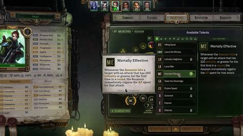 Yrliet Sniper Assassin Build Guide In Warhammer 40k Rogue Trader
