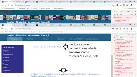Html Erro No Tab Content Do Bootstrap Mostra Elementos Empilhados Na Alternância De Abas