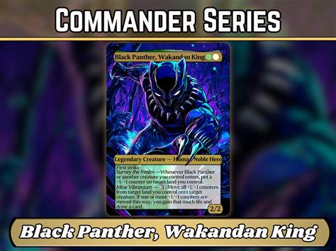 Black Panther Wakandan King Proxy Classic Commander Series Full