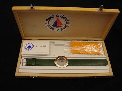 Wristwatch Bord A Bord French Uni Sex Solid Bronze Genuine Leather B26 Wristwatches