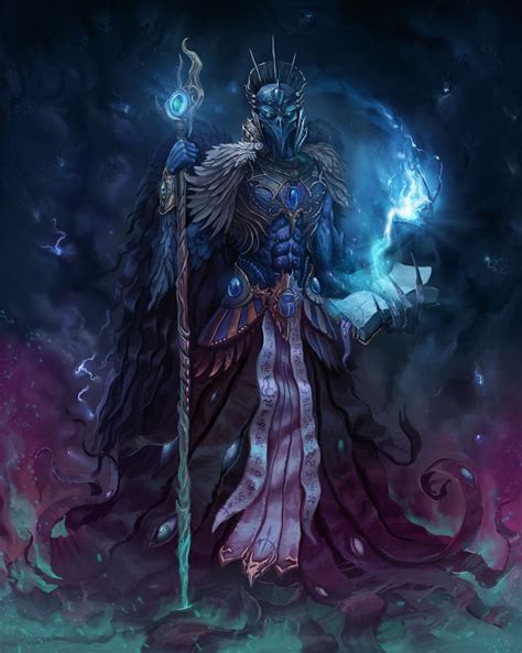 Tzeentch Yaroslav Lotsmanov Warhammer 40k Artwork Warhammer Fantasy